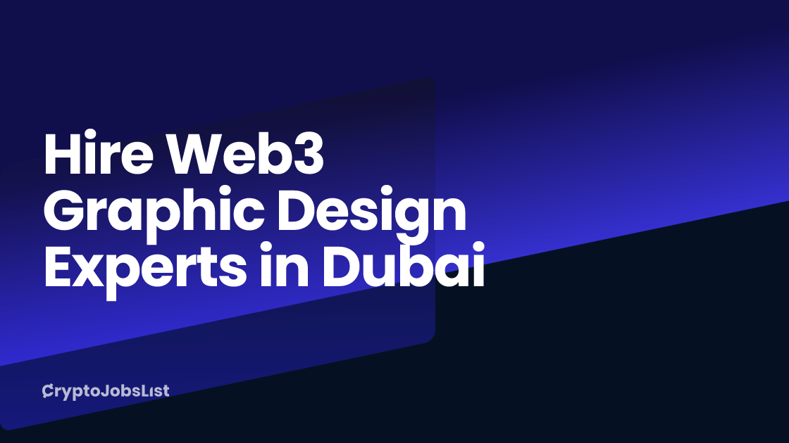 Hire Web3 Graphic Design Experts in Dubai. 77 profiles - August 2024