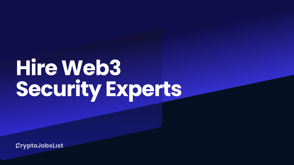 Hire Web3 Security Experts. 3,366 profiles - August 2024