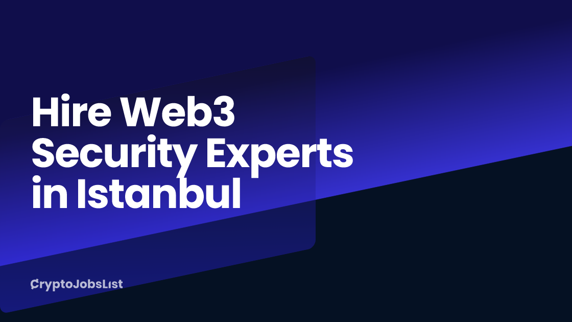 Hire Web3 Security Experts in Istanbul. 9 profiles - August 2024