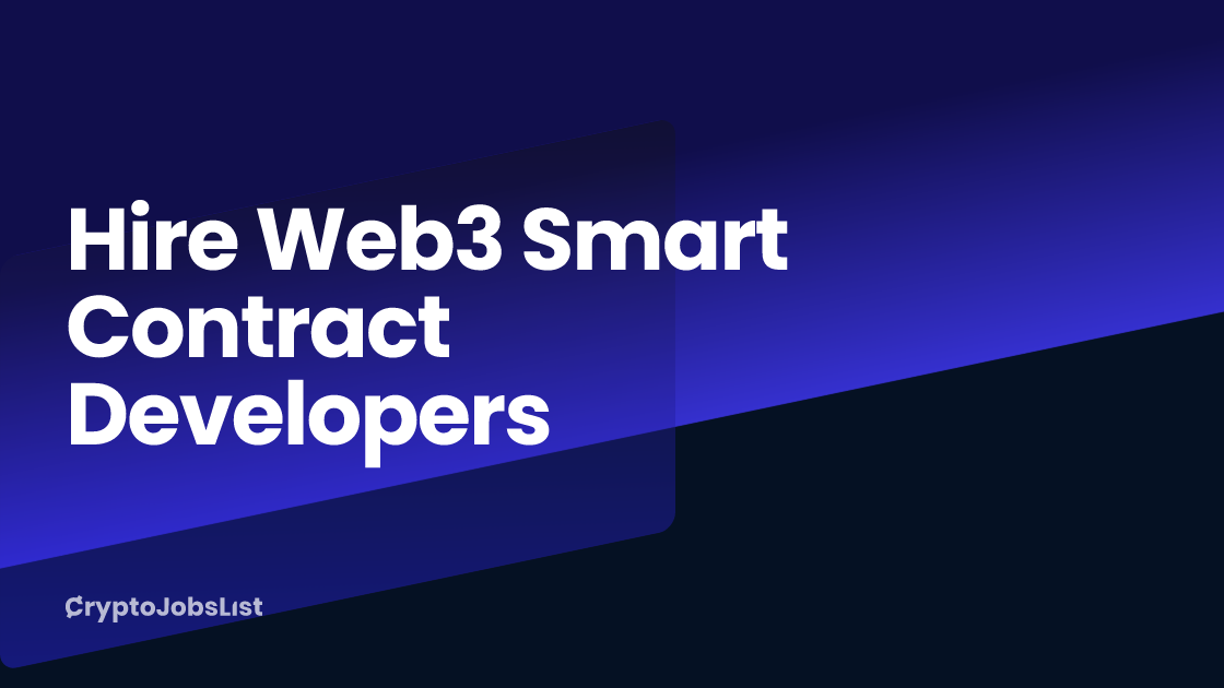 Hire Web3 Smart Contract Developers. 5,117 profiles - August 2024