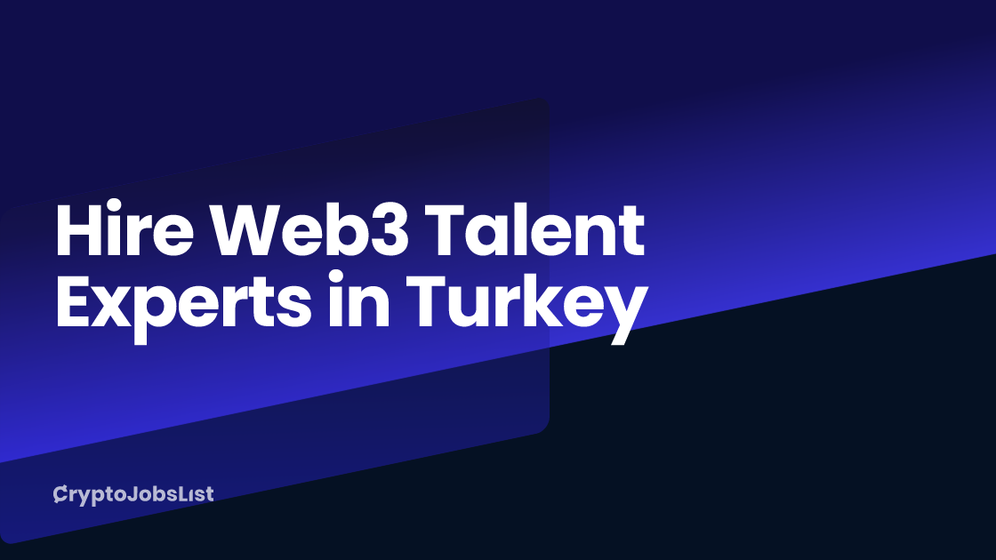 Hire Web3 Talent Experts in Turkey. 15 profiles - June 2024