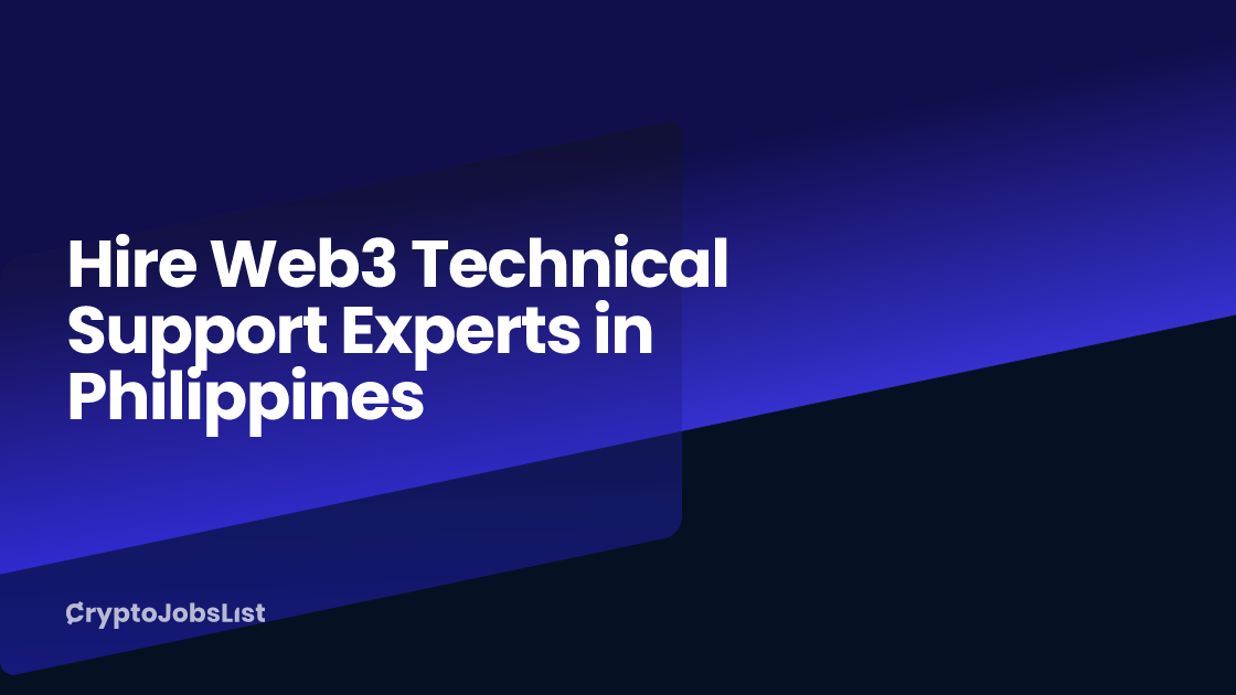 Hire Web3 Technical Support Experts in Philippines. 253 profiles - July ...