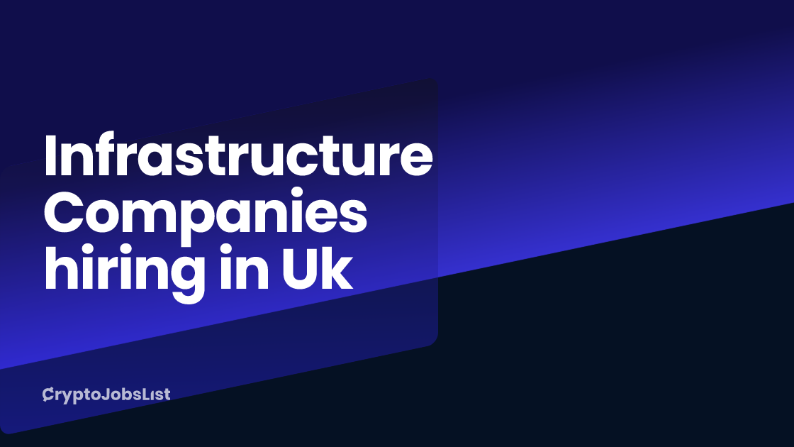 Infrastructure Companies hiring in Uk