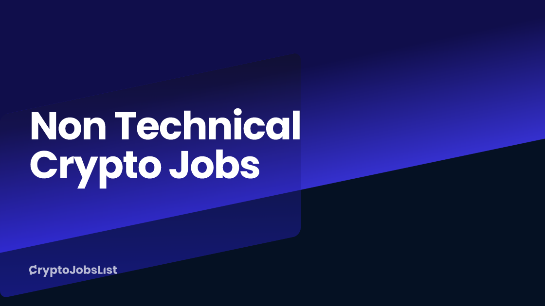 Non Tech Crypto & Web3 Jobs (49 New) | CryptoJobsList