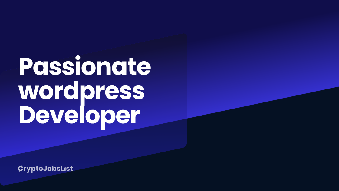 @alamin - Passionate wordpress Developer in Bangladesh. Remote, Part-time, Full-time. In crypto ...