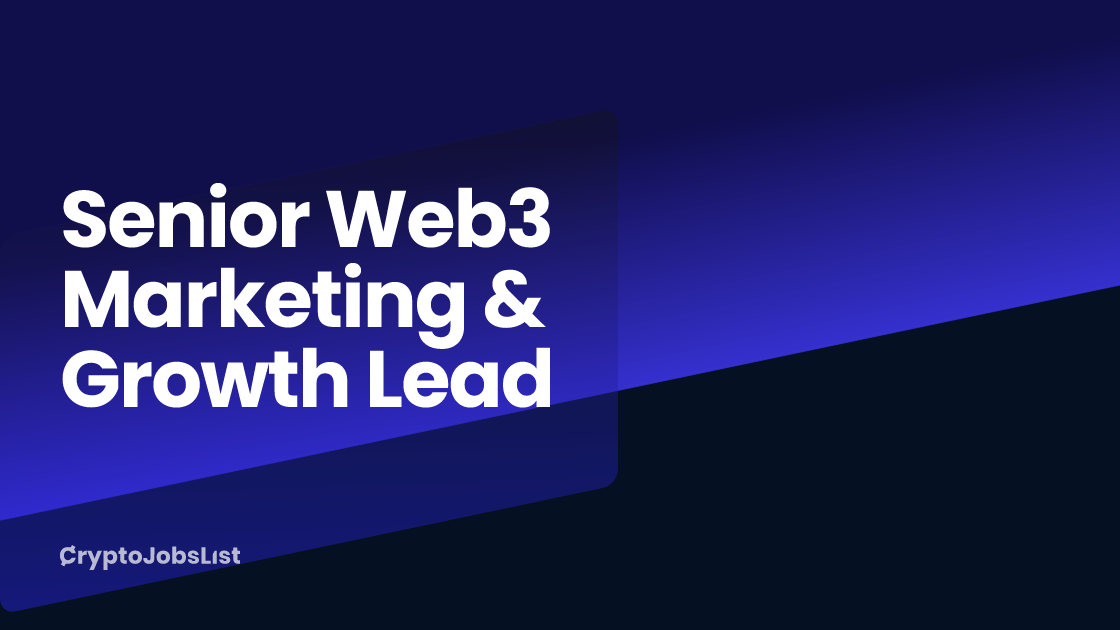 @taylor - Senior Web3 Marketing & Growth Lead in Prague. Remote, Part-time, Full-time. In crypto ...
