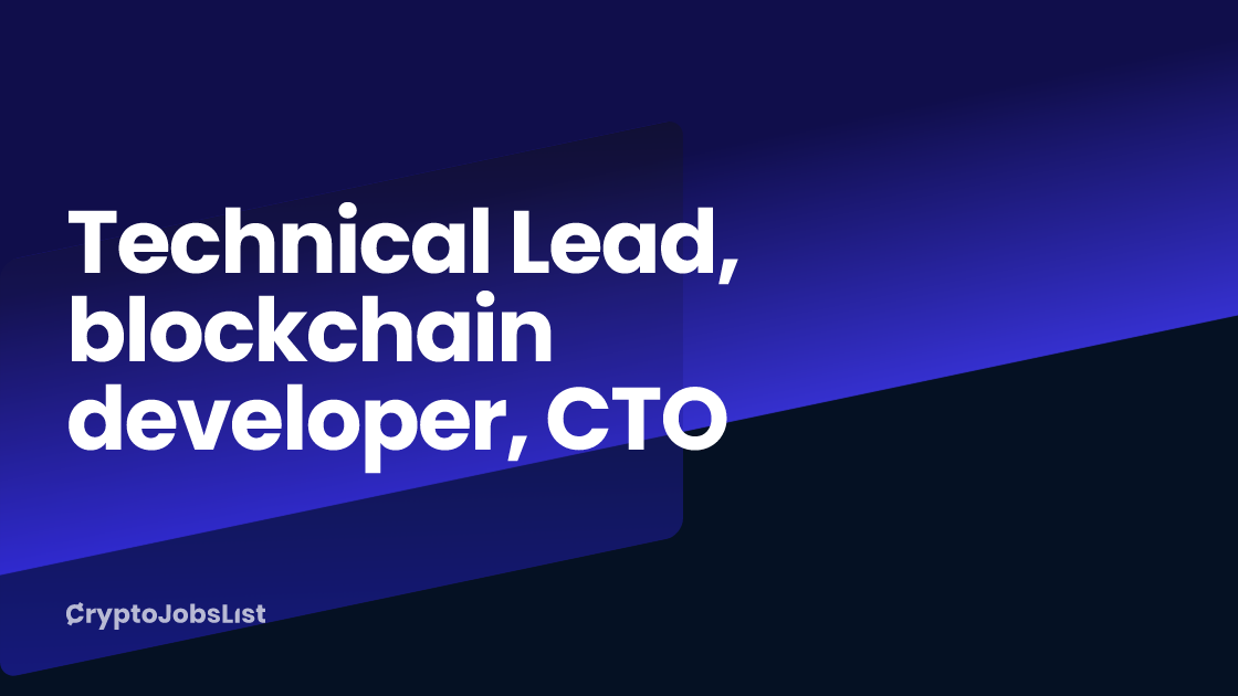 @dcasalod - Technical Lead, blockchain developer, CTO in spain. Remote, Part-time, Full-time. In ...