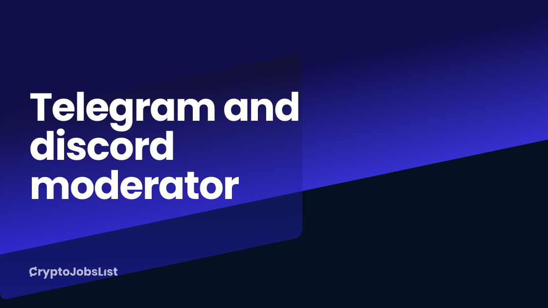 @romelito - Telegram and discord moderator in Philippines. Remote, Part-time, Full-time. In ...