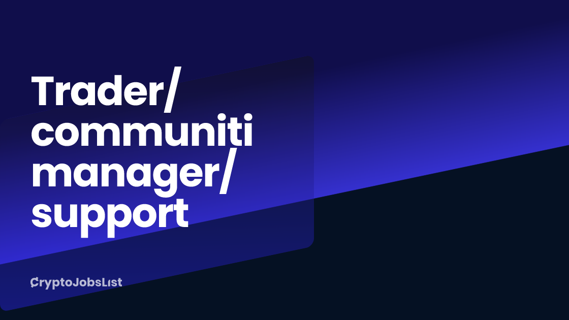 @dafny - Trader/communiti manager/support in Thailand/Moscow. Remote, Part-time, Full-time. In ...