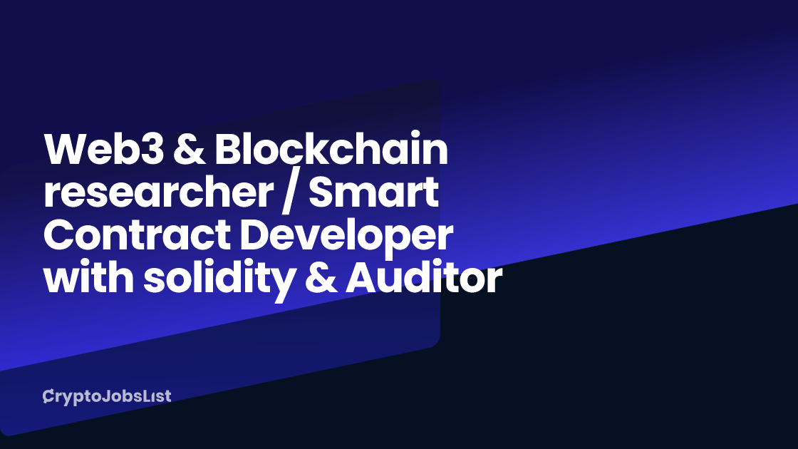 @chavoshimahdieh - Web3 & Blockchain researcher / Smart Contract Developer with solidity ...