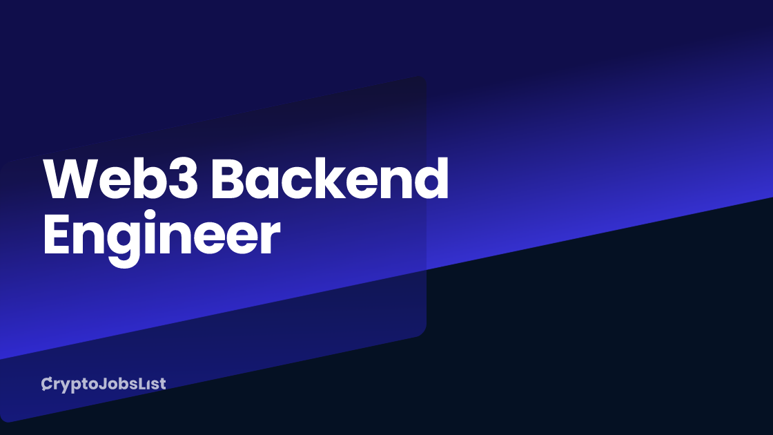 @kingkong - Web3 Backend Engineer in China. Remote, Part-time, Full-time. In crypto since 2019.