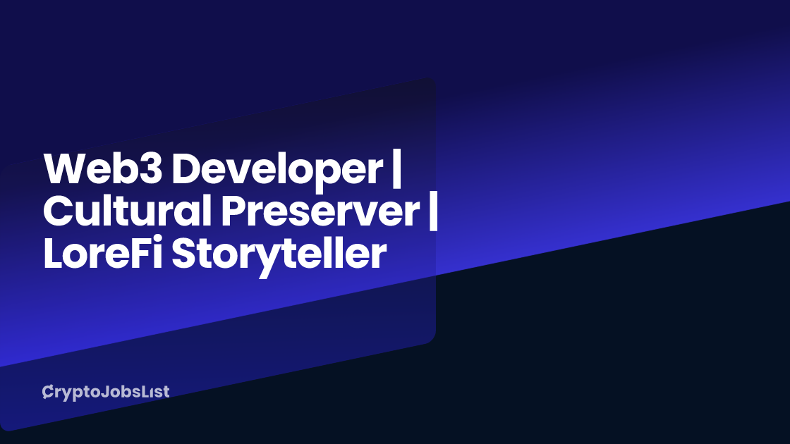 @nightcoder - Web3 Developer | Cultural Preserver | LoreFi Storyteller ...