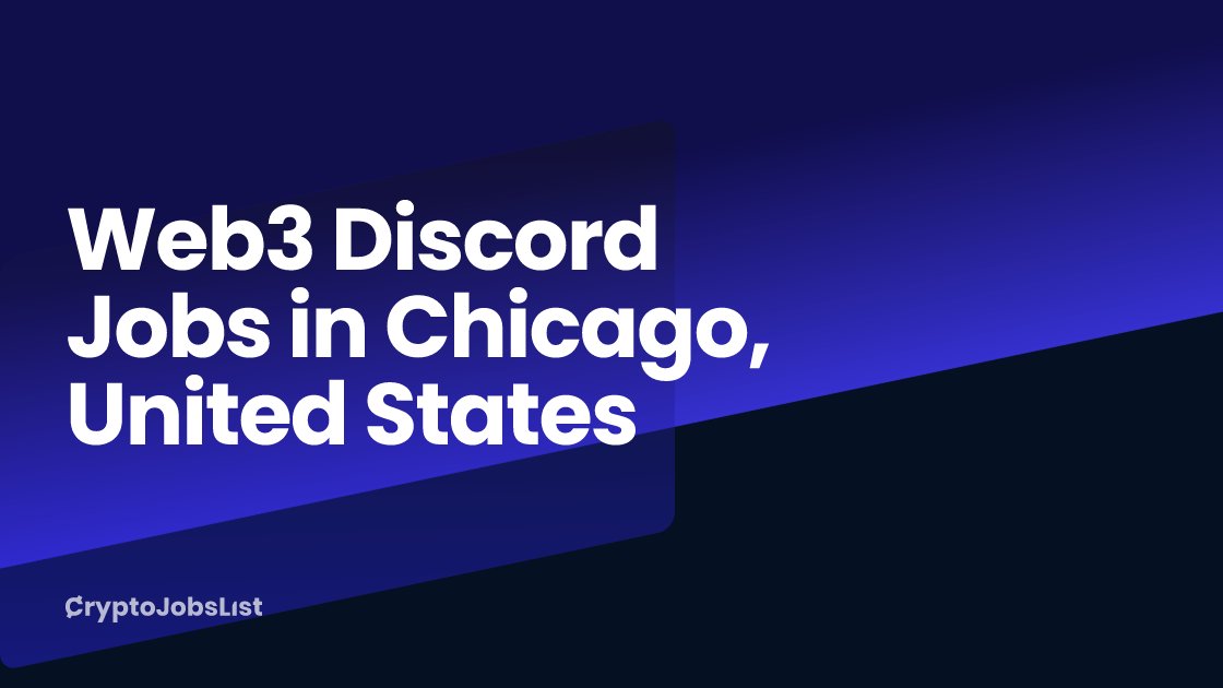 Web3 Discord Jobs in Chicago, United States