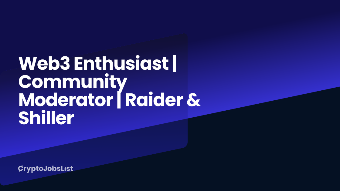 @codewithnduka - Web3 Enthusiast | Community Moderator | Raider & Shiller in Nigeria . Remote ...