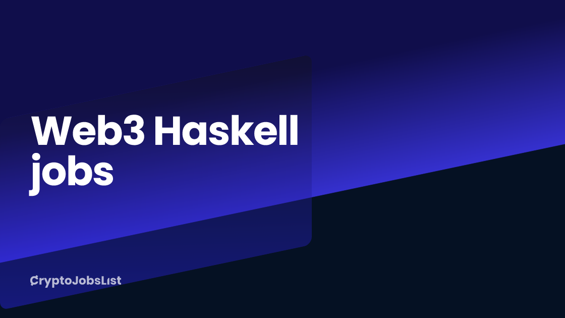 Best Web3 Haskell Jobs