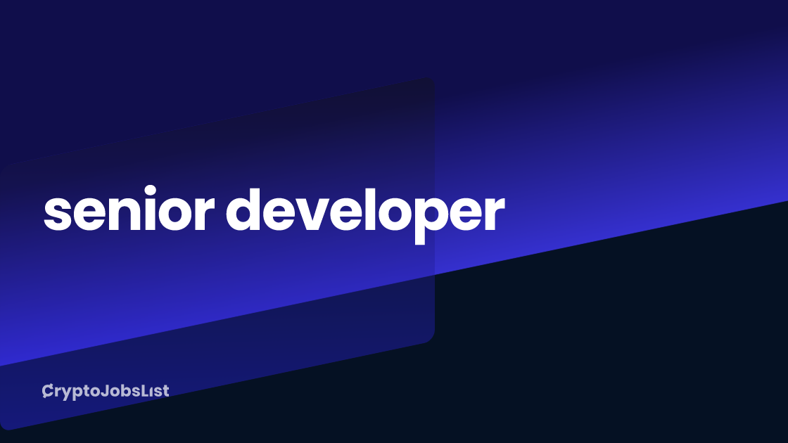 @dapp_fork - senior developer in london, UK. Remote, Part-time, Full-time. In crypto since 2018.