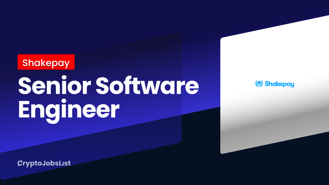 Shakepay is hiring Senior Software Engineer. Remote, Canada